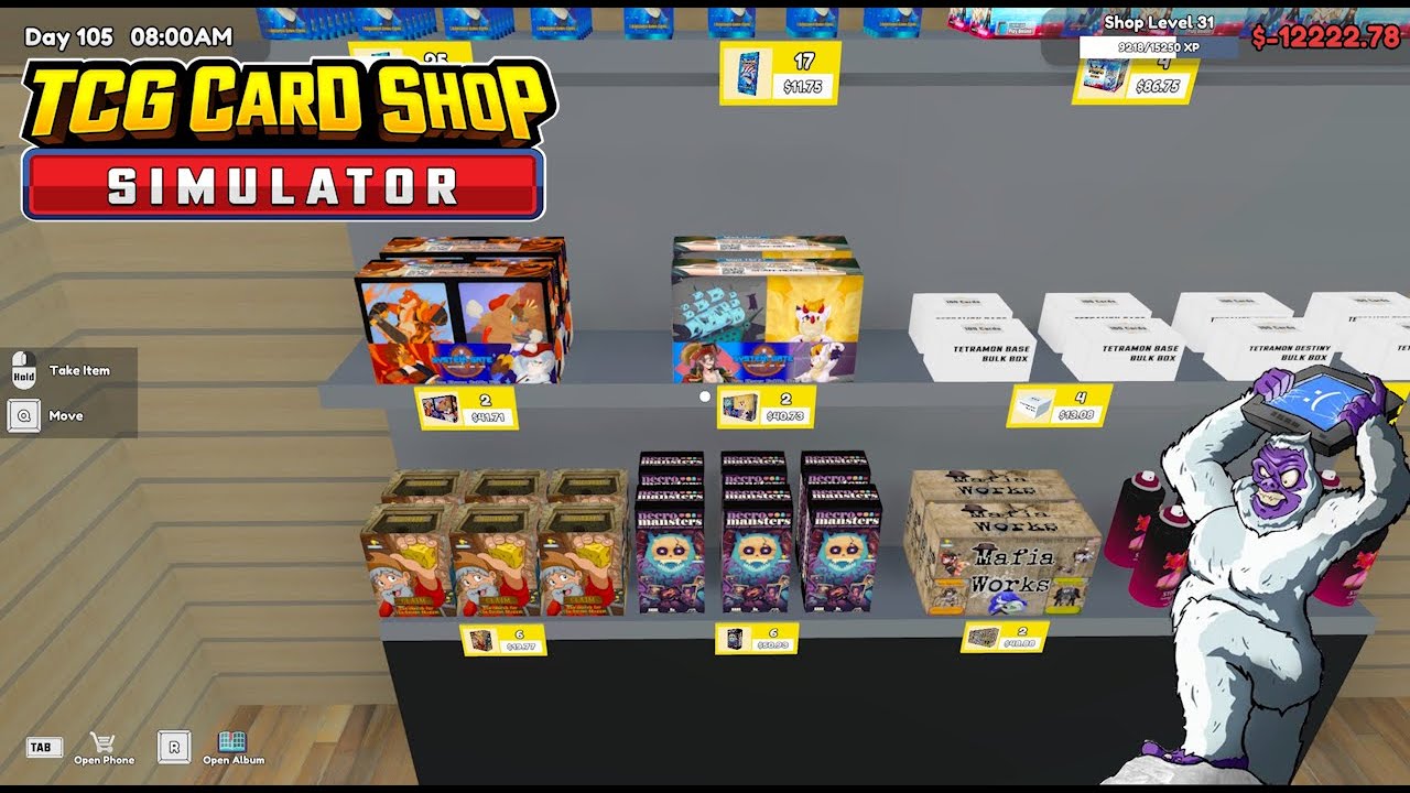 New Game Added to the Shop, Licenses and Employees - TCG Card Shop ...