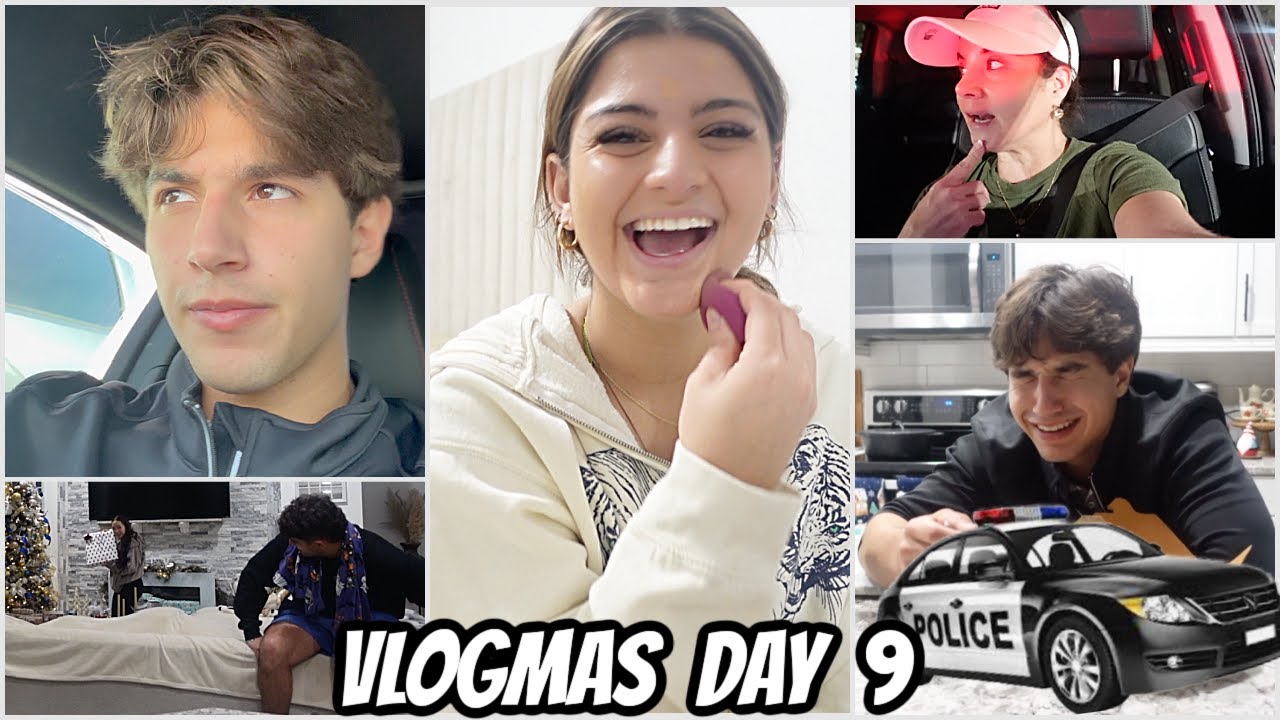 VLOGMAS DAY 9!!!GRWM to go out with my friends .Kendry almost went to jail . - YouTube