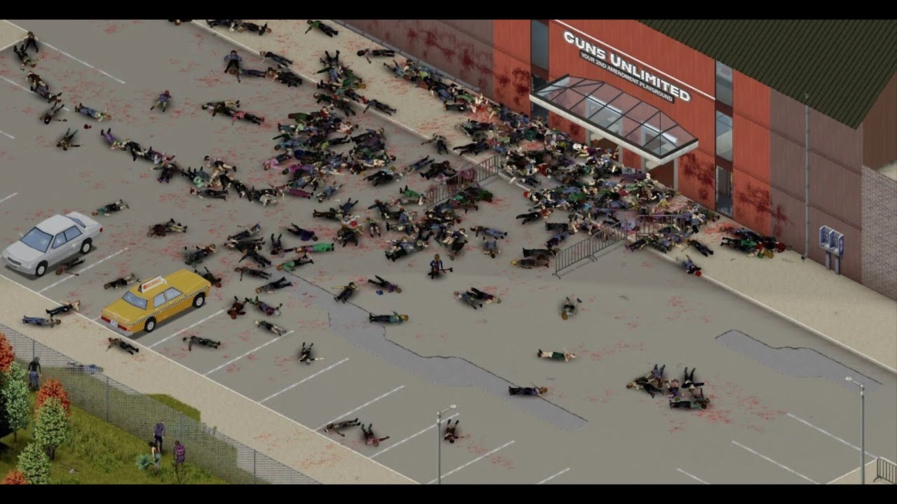 B42.8 NEW UPDATE: Louisville Gun Store | Project Zomboid - YouTube