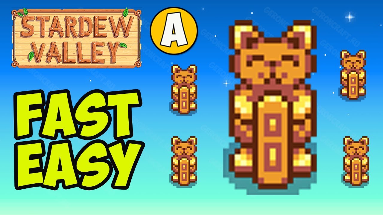 How to get ENDLESS LUCK STATUE in Stardew Valley (EASY) | Endless Luck ...