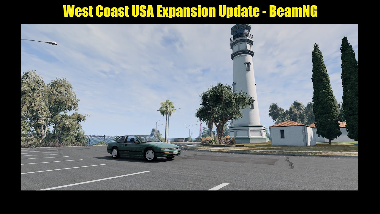 West Coast USA Expansion Update - BeamNG - YouTube