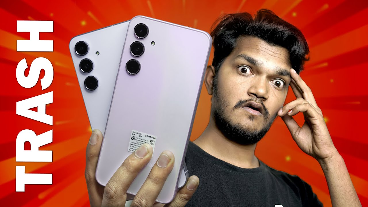 Comparing worst Samsung phones With each other! Samsung galaxy A55 vs ...