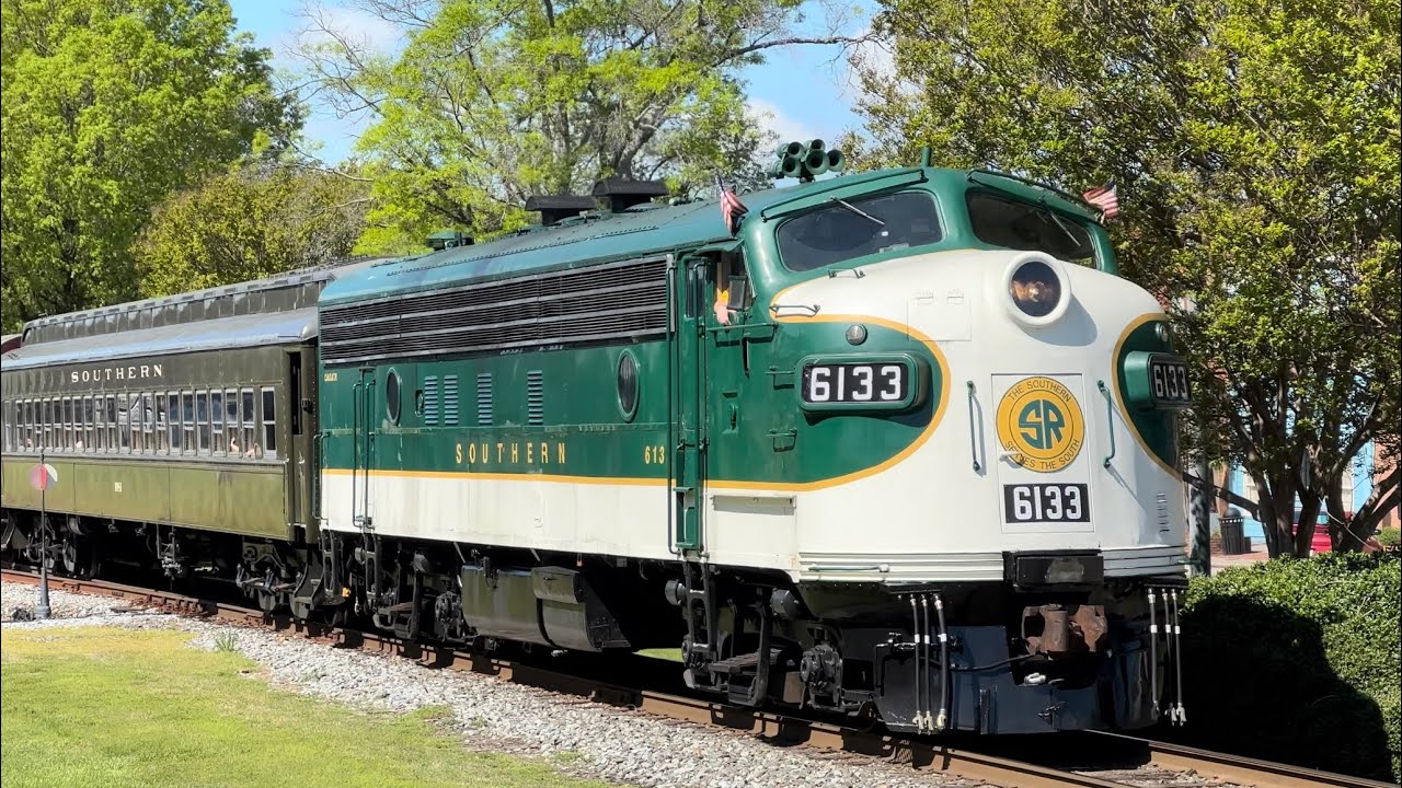 NCTM: Southern Railway FP-7 No. 6133 At The Tractors and Trains Event 4 ...