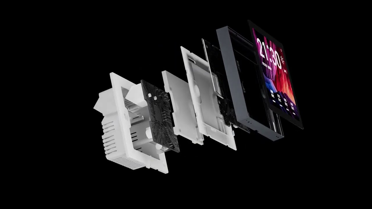 Lifesmart台灣 Nature mini pro (PoE版本) 智慧面板開關中心中控台 - YouTube