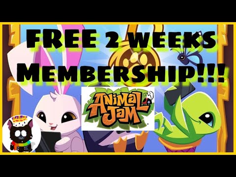 (CLOSED) FREE Animal Jam Membership Code | Animal Jam - YouTube