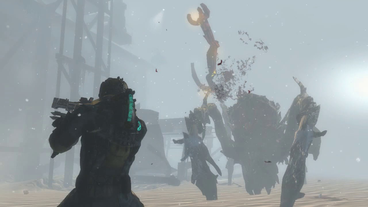 Dead Space 3 ("Snow Beast" Boss Fight) - YouTube