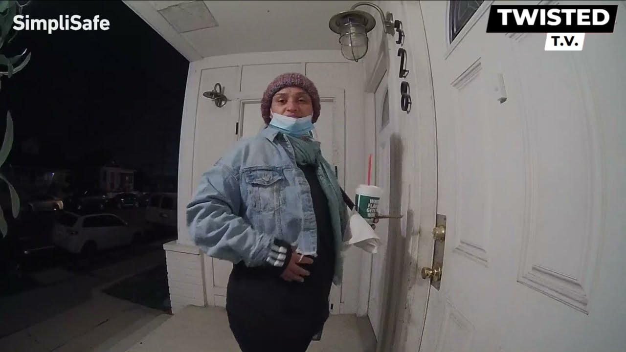 New! Doorbell News Now! Disturbing And Twisted Behavior Caught On ...