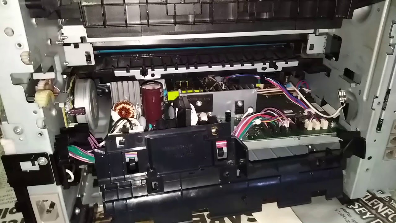 Canon MF6100 Yazıcı Serisi Fuser (Fırın) fiminin gres ile yağlanması 1 ...