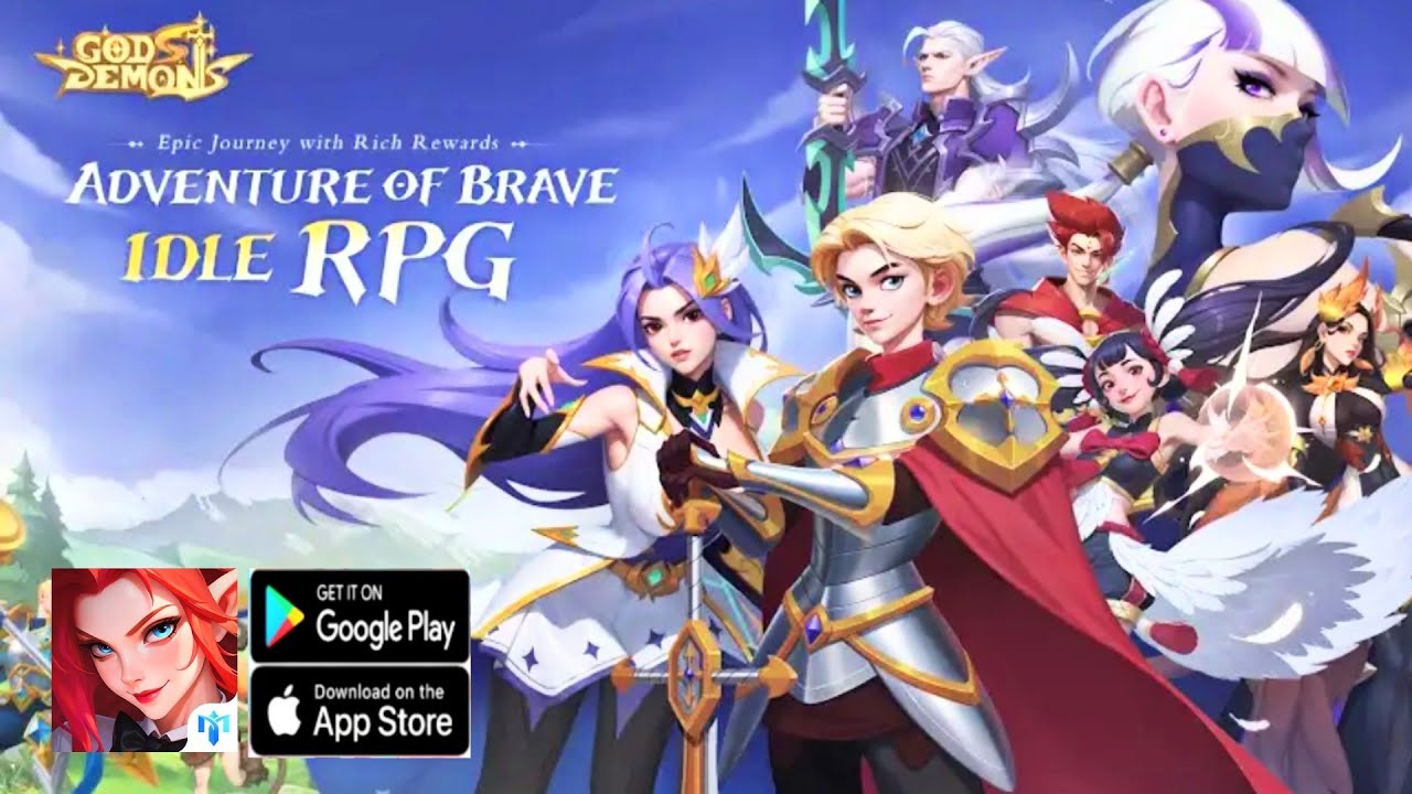 Gods and Demons: Idle RPG Gameplay - RPG Game Android iOS - YouTube