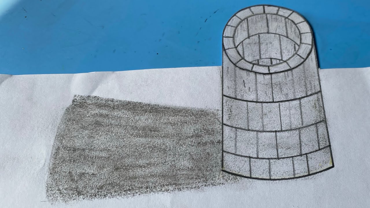 3D Image | How to Draw 3D | Drawing Tutorial | 3D Art - YouTube