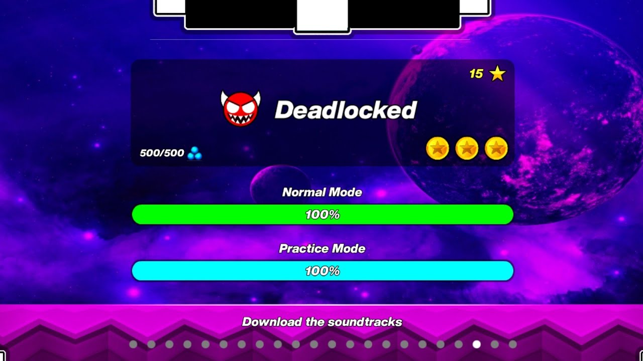 GD | Deadlocked All Coins - YouTube