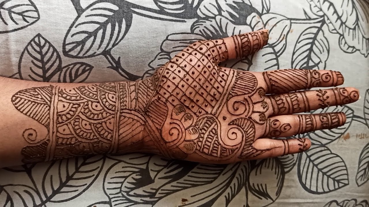 Sawan Special Easy Arabic Mehndi Designs||Beautiful Henna||New Simple ...