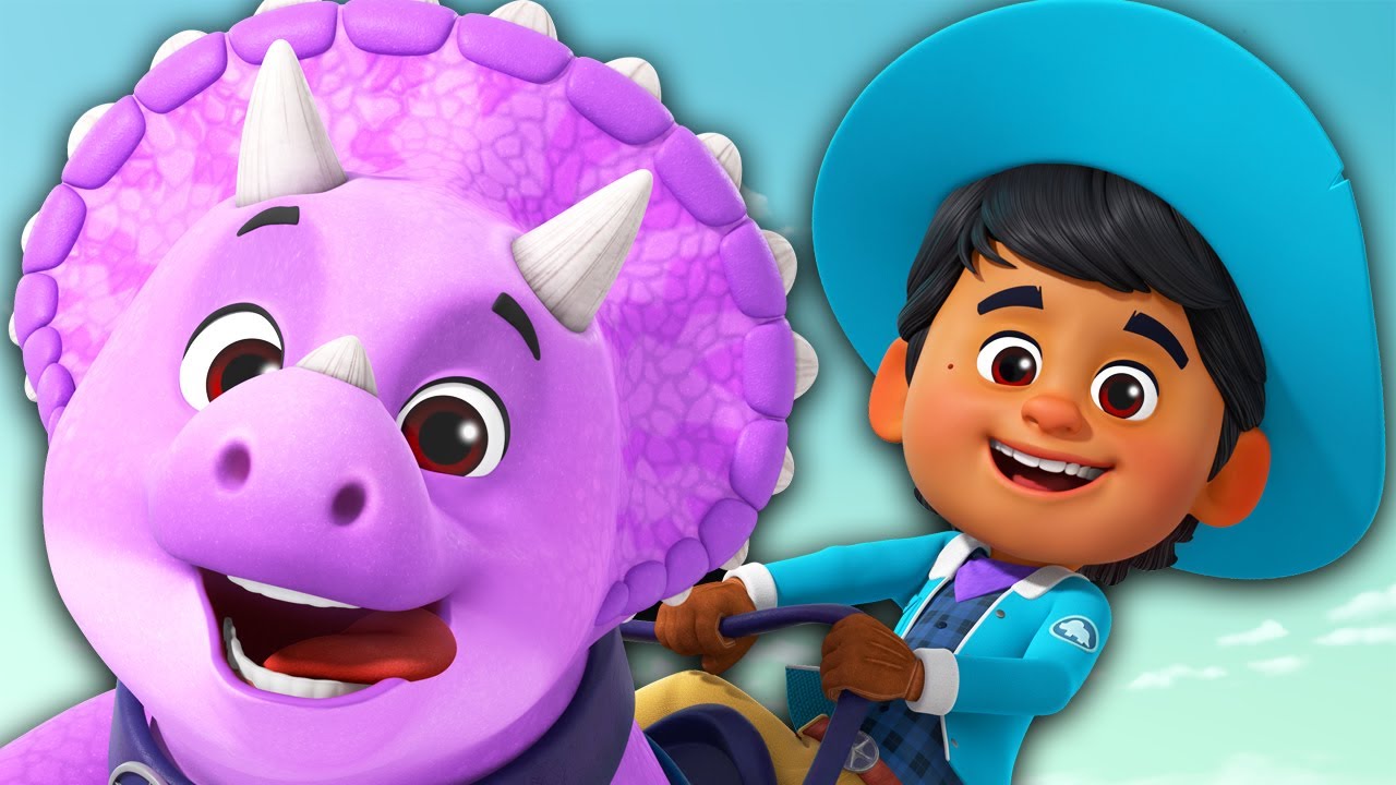 Miguel and Triceratops Tango | Dino Ranch - YouTube