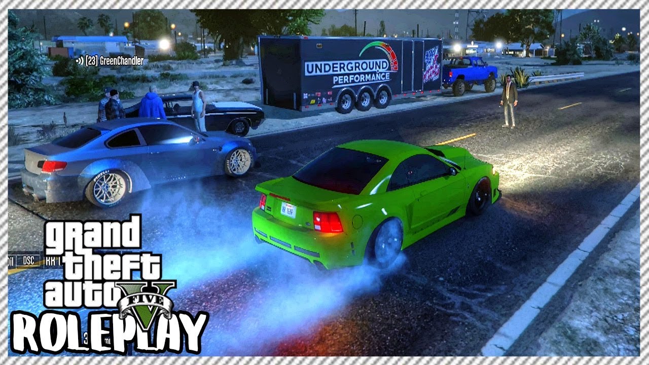 GTA 5 ROLEPLAY - Police Shut Down Street Drag Racing | Ep. 358 Civ ...