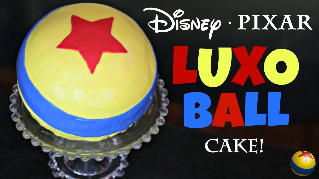 LUXO BALL CAKE from the Pixar Movies | FICTION FOOD FRIDAY - YouTube