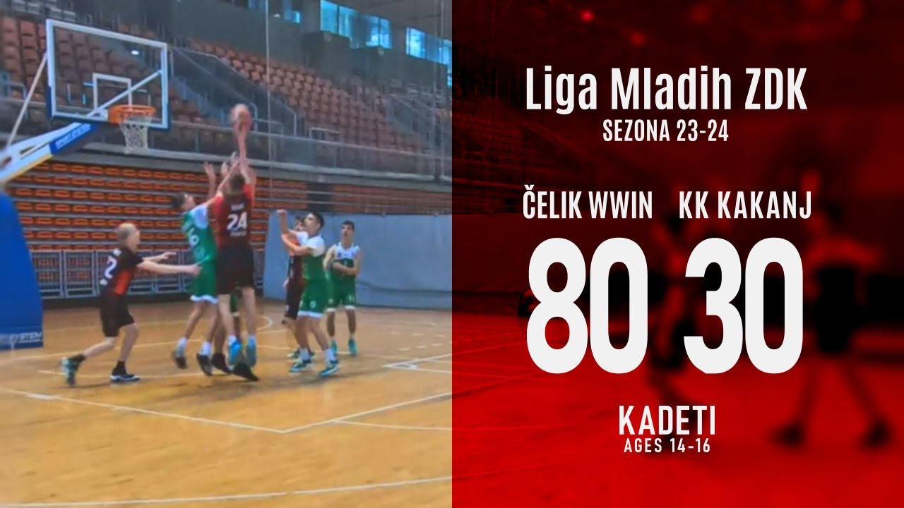 OKK Čelik WINN vs KK Kakanj #Full Game #Basketball - YouTube