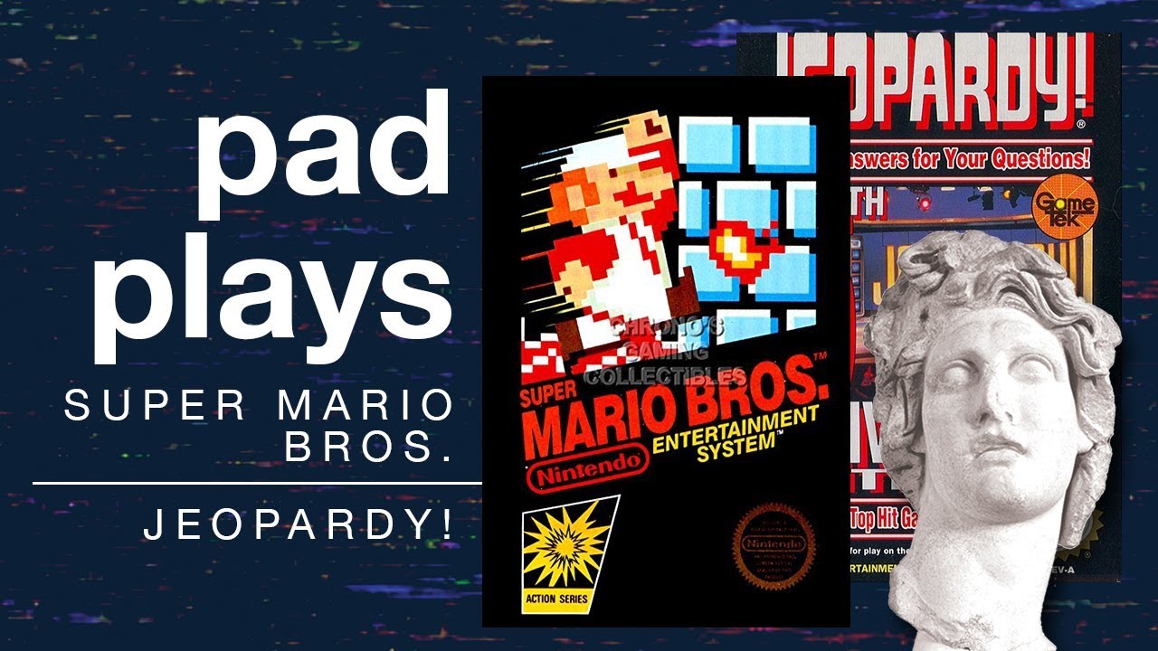 PAD PLAYS: Super Mario Bros. & Jeopardy! [NES, 1985 & 1988] - YouTube