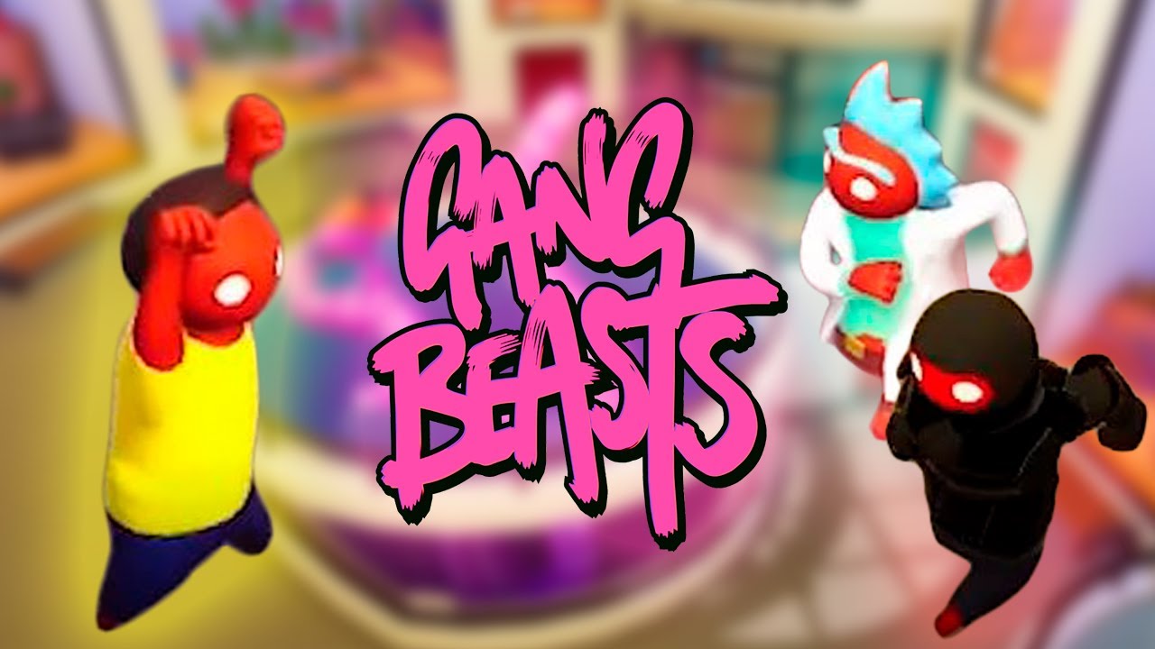 Nos hinchamos a golpes en GANG BEASTS | ft.Tiblein y R1chstarr - YouTube