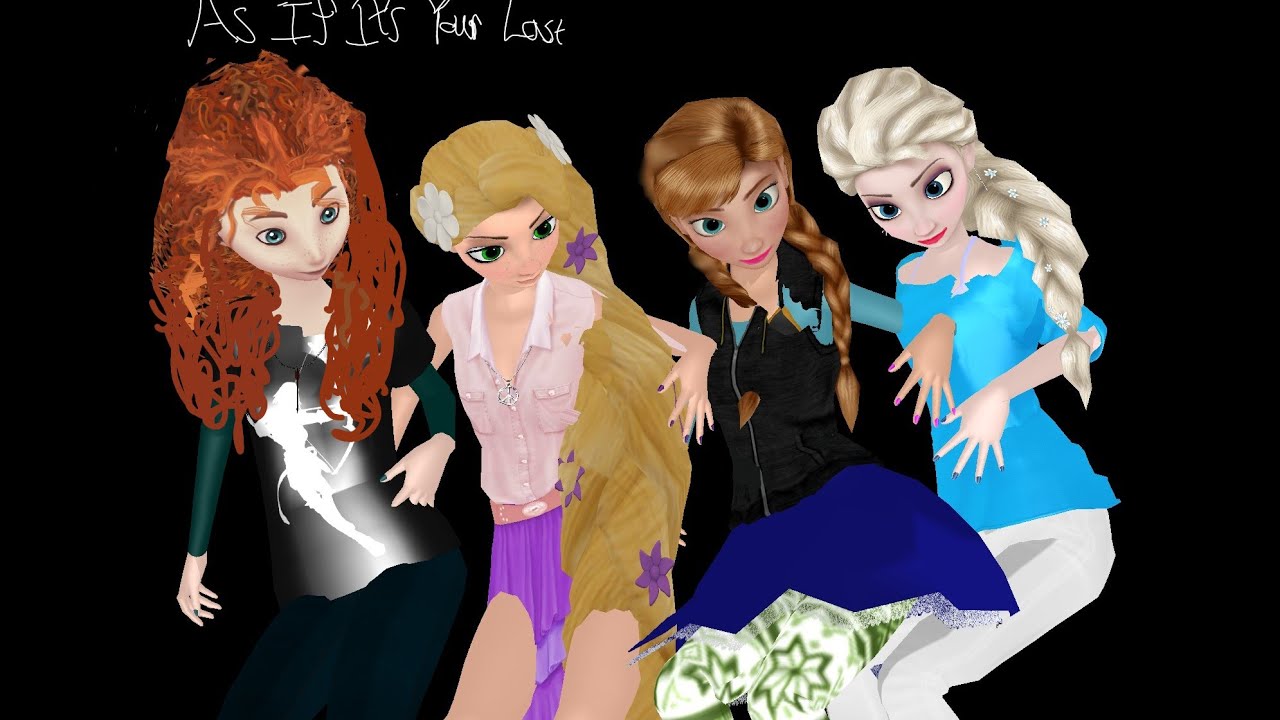 [MMD Disney] - As If It's Your Last - YouTube
