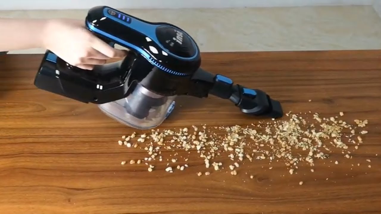 INSE N5 Cordless Vacuum - Handheld vacuum to pick up large debris - YouTube