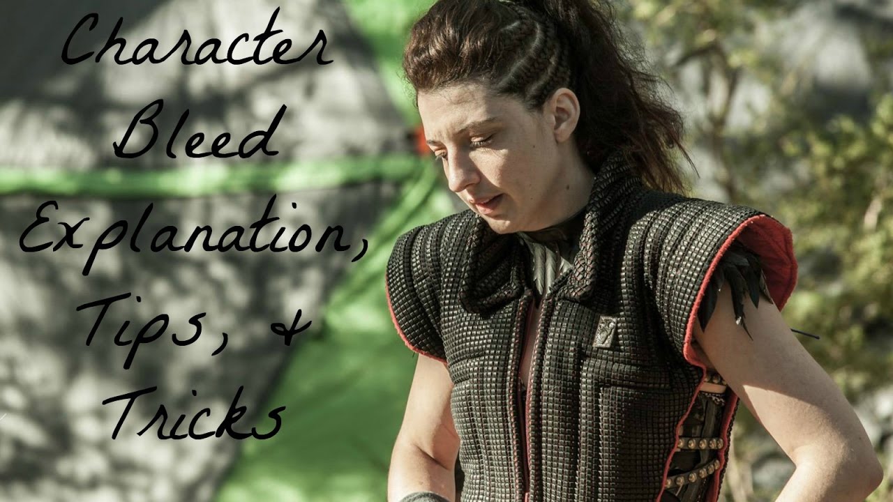 Explaining Character bleed plus tips and tricks to help prevent and ...