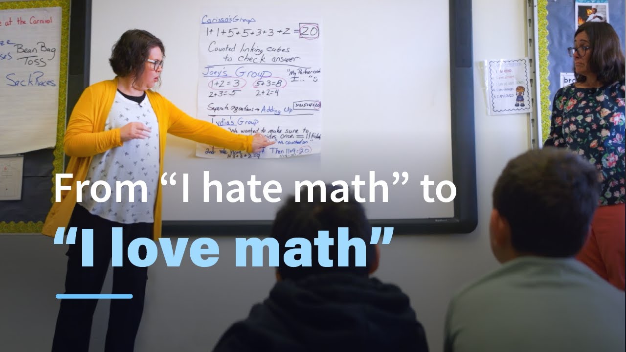 How one school turned "I hate math" into "I love math" - YouTube