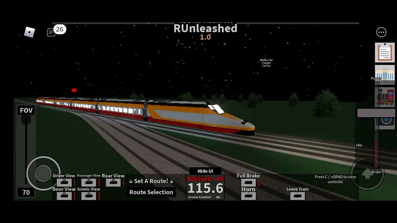 train crash polaris in RUnleashed roblox - YouTube
