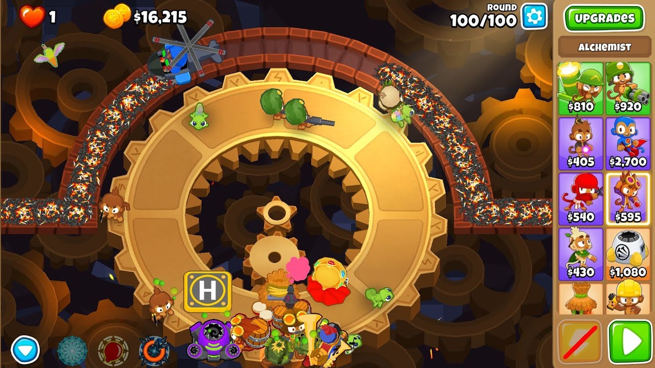 Geared CHIMPS / 톱니바퀴 침스 - BTD6 #6 - YouTube