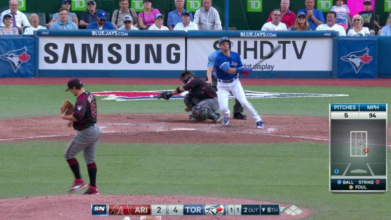 ARI@TOR: Tulo extends lead with a solo tater - YouTube