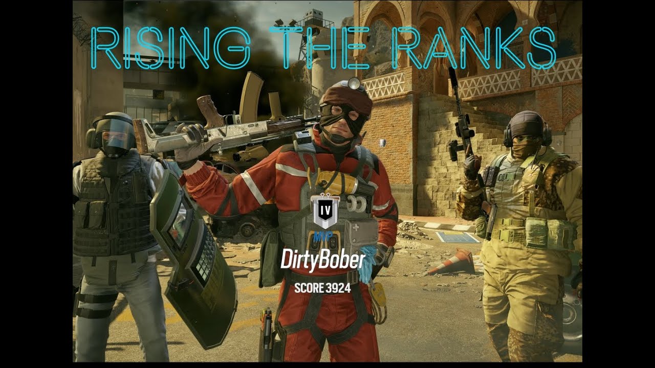 Rainbow Six Siege - Silver 4 Gameplay - YouTube