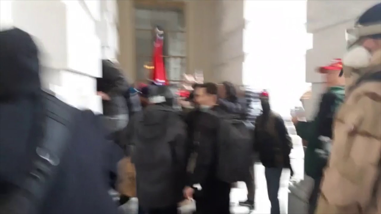 The Capitol Riot: January 6th, 2:13pm | MAGA Insurrection Parler ...