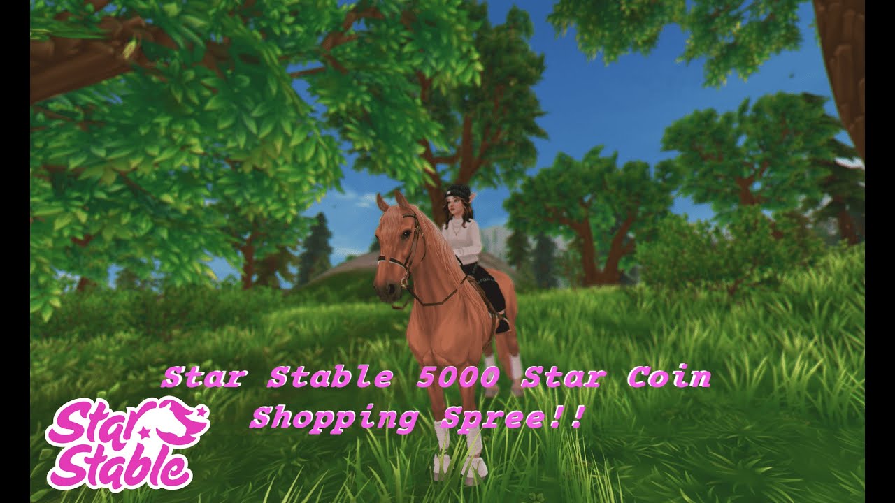 Star Stable 5000 Star Coin Shopping Spree! - YouTube