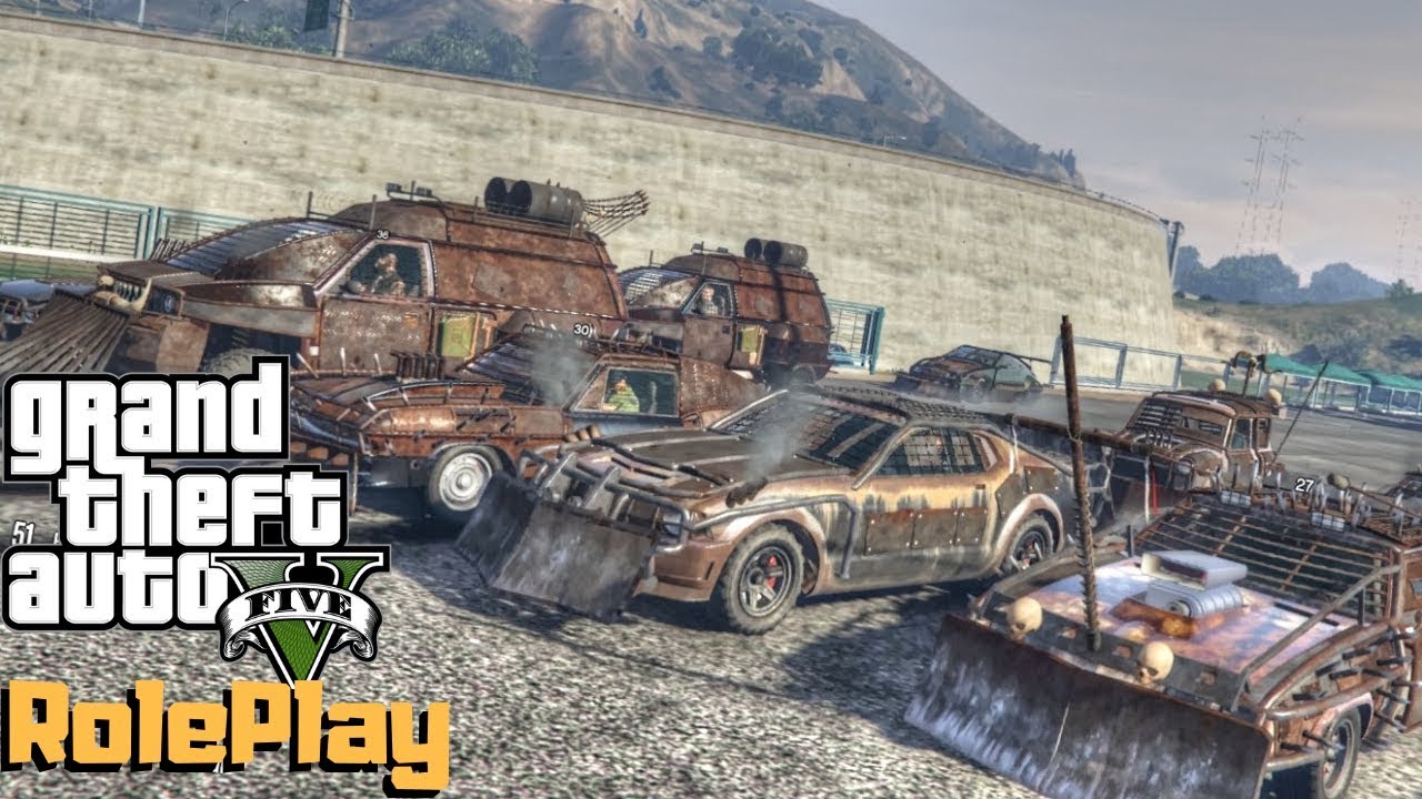 Gta 5 RedlineRP - "Massive Demolition Derby Race" - Ep. 389 - CV - YouTube