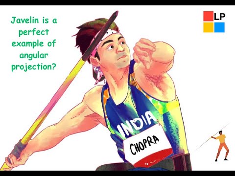 Projectile at angular projection - YouTube