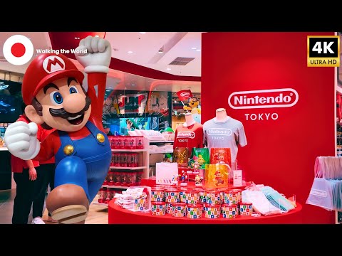 Nintendo TOKYO Japan 🇯🇵 HUGE Store Tour 2026 | Every Gamer’s Dream Store [4K]