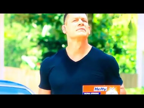 Hefty Ultra "SRONG SENSE OF SMELL" Commercial with John Cena !!! - YouTube