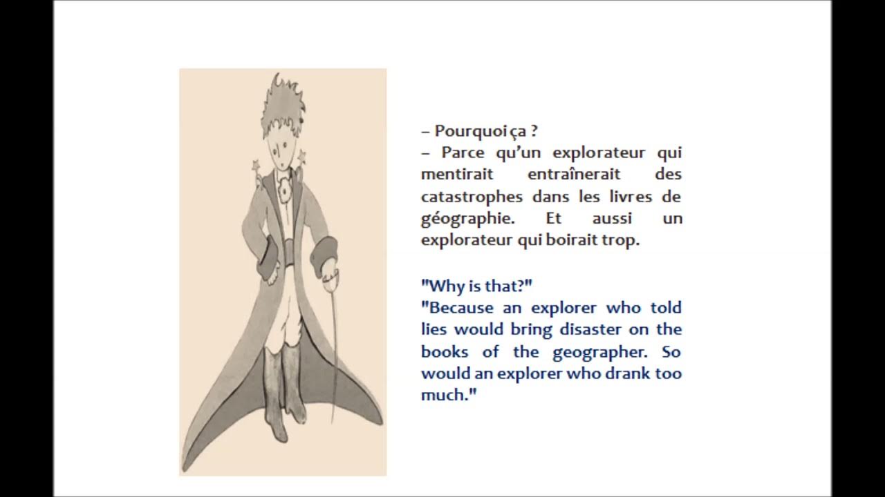Le Petit Prince Chapter 15 - YouTube