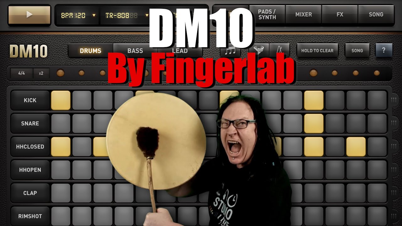 DM10 Drum & Synth Machine by Fingerlab for iOS - How To App on iOS ...