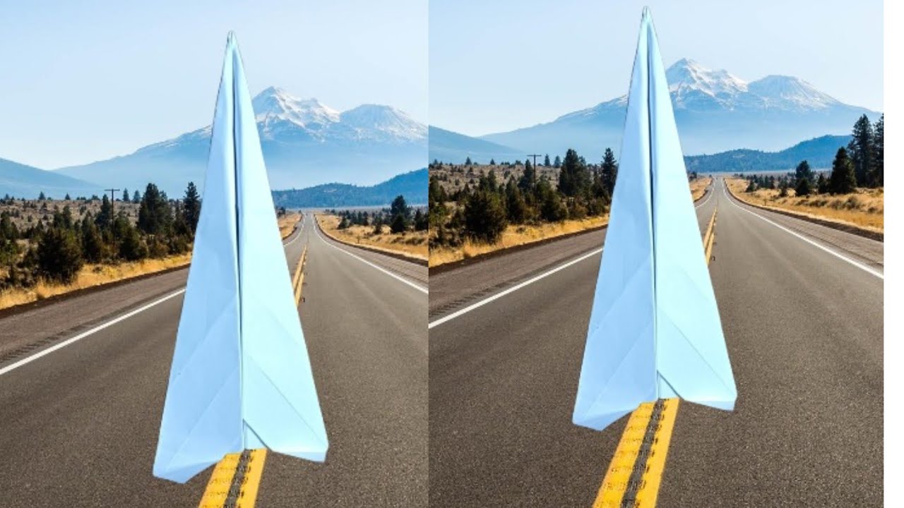 How to make Competition🏆Winning Paper Airplane flies far 1000 feet ...