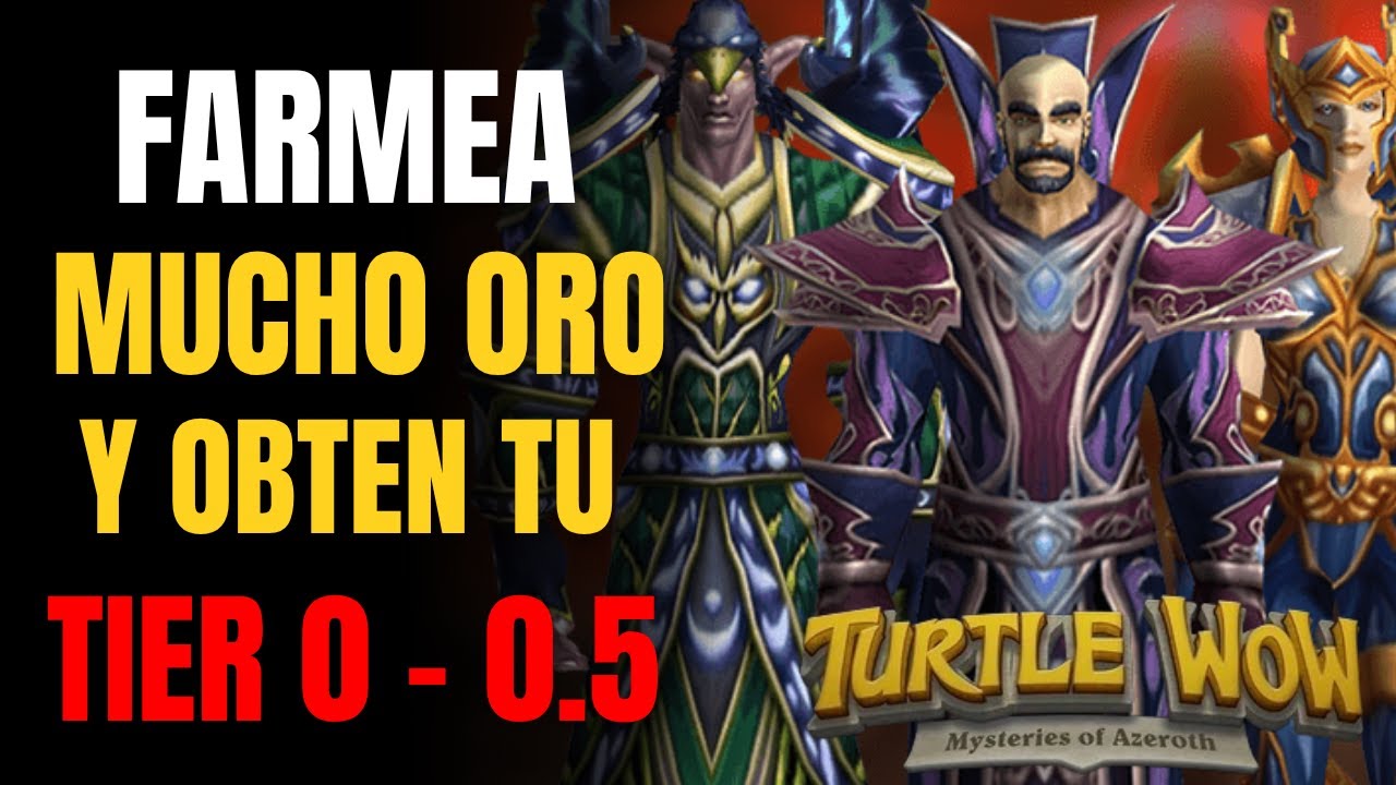 GUÍA DEFINITIVA para CONSEGUIR el SET TIER 0 y MEJORARLO a TIER 0.5 en ...