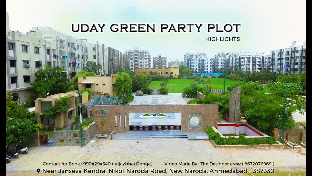 Uday Green Party Plot | Akshvi Events | Highlights | The Designer Crew ...