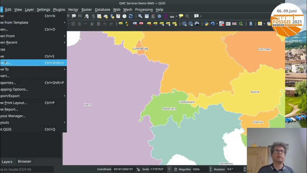 2021 - Aufbau eines Geoportals mit QGIS Server und QWC2 - YouTube
