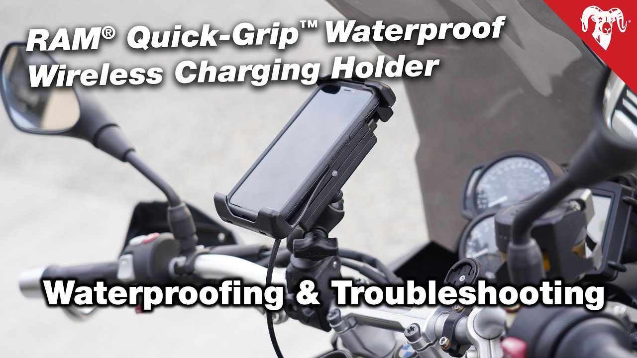RAM® Quick-Grip™ Wireless Charger - How to Setup, Waterproofing ...