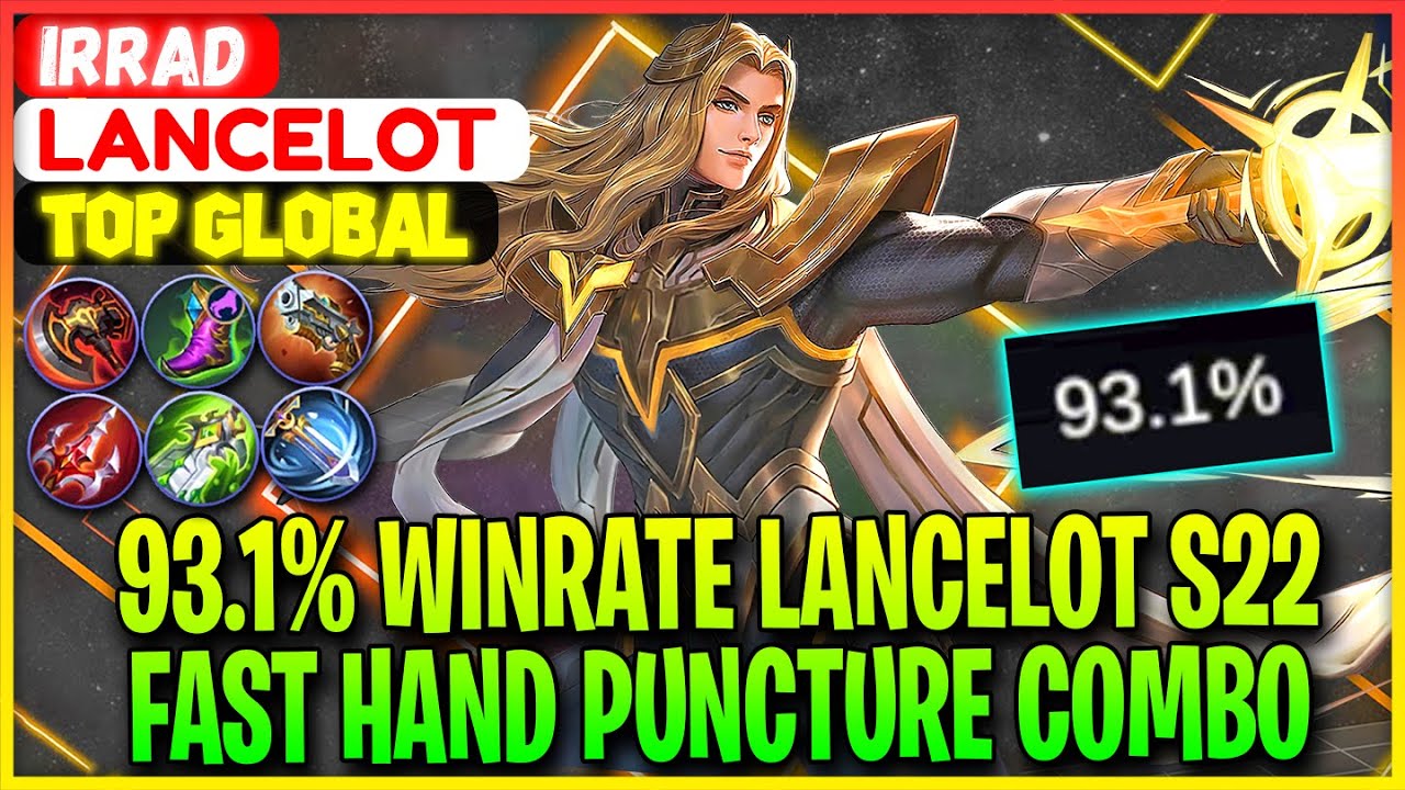 93.1% WinRate Lancelot Fast Hand Puncture Combo - Top Global Lancelot ...