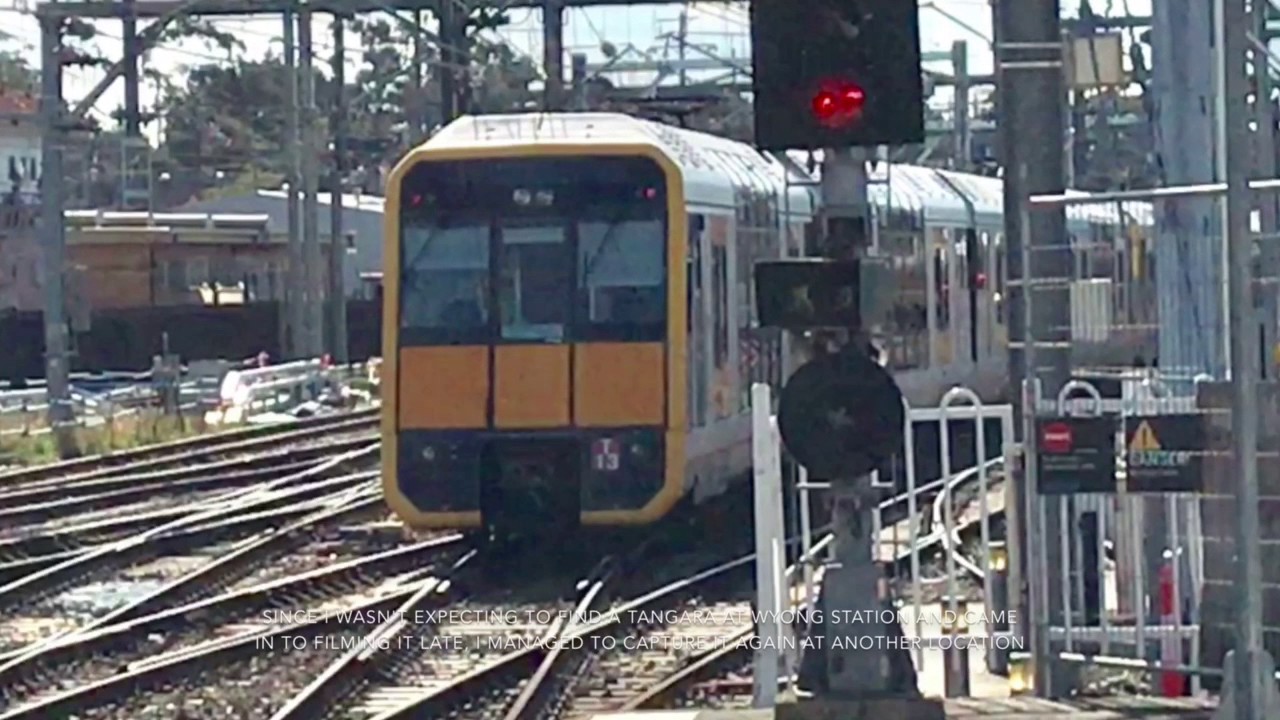 Sydney Trains - RARE SITE VLOG: Tangara ex-G set T103 + T13 at Wyong ...