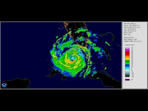 Hurricane Rita (2005) Radar Loop - YouTube