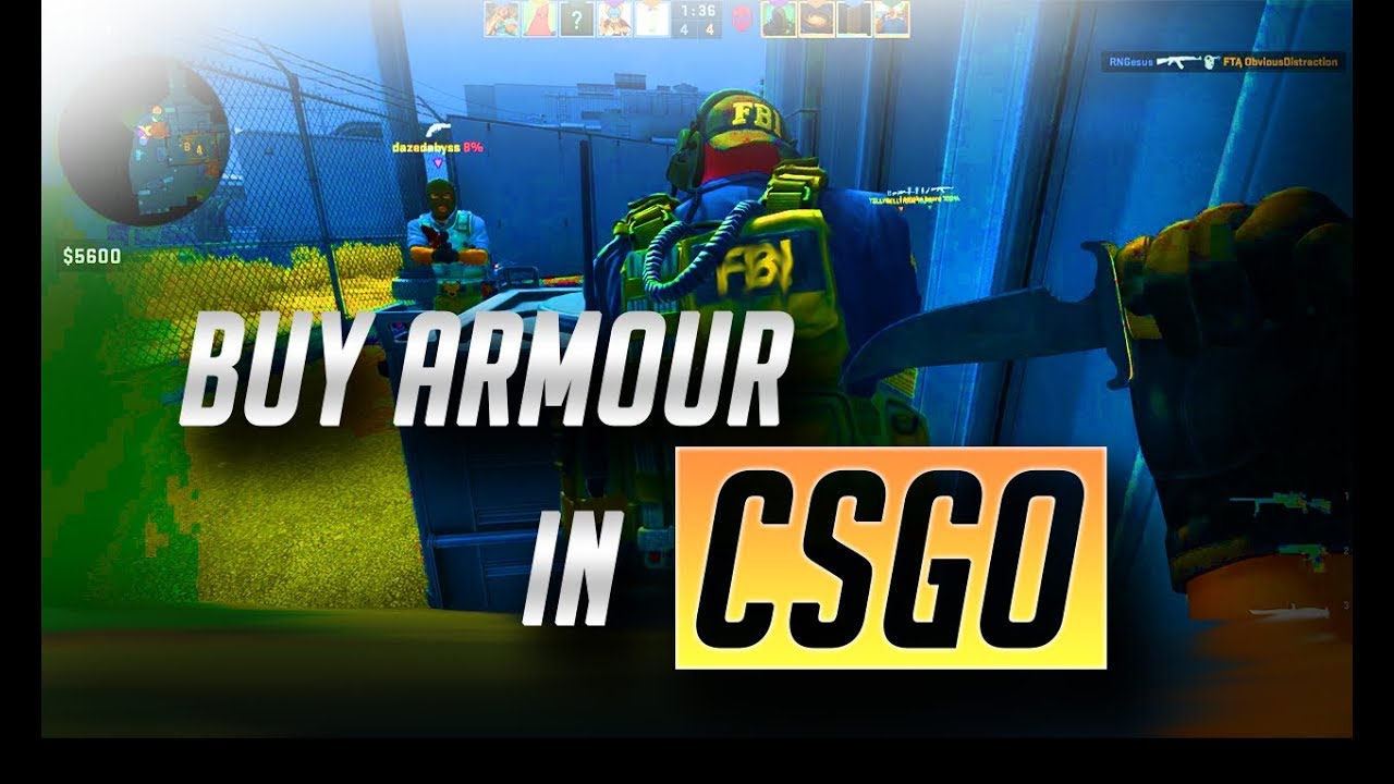 why you should buy armour in cs:go - YouTube