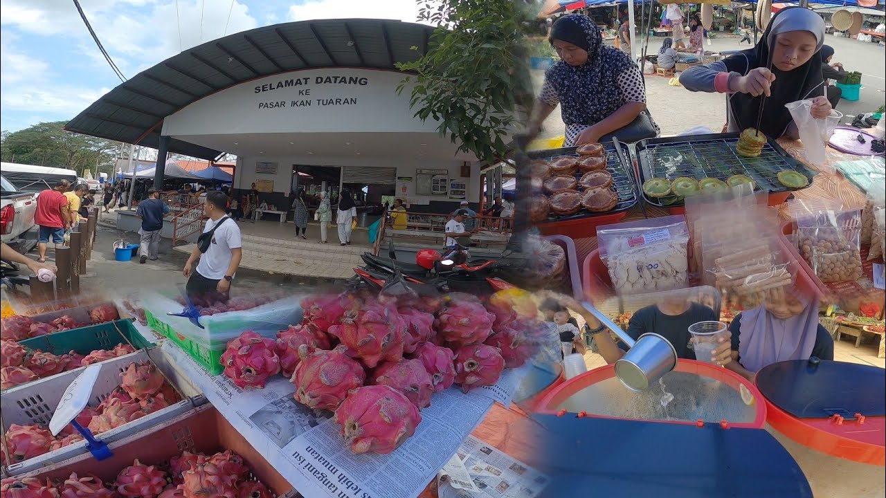 Tamu Hari Enam Pekan Tuaran Ahad |Jom jalan-jalan ke Sabah Apa Yang ...