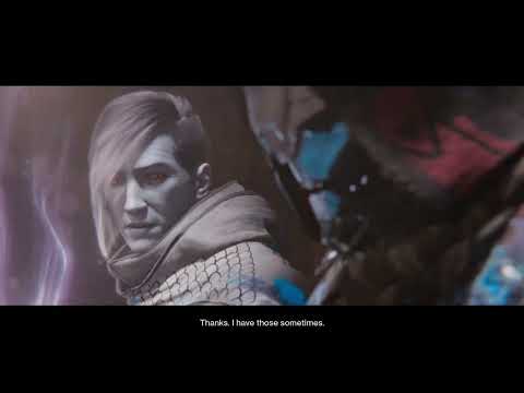 Destiny 2 the final shape cutscene. Cayde and Crow vs the scorn - YouTube