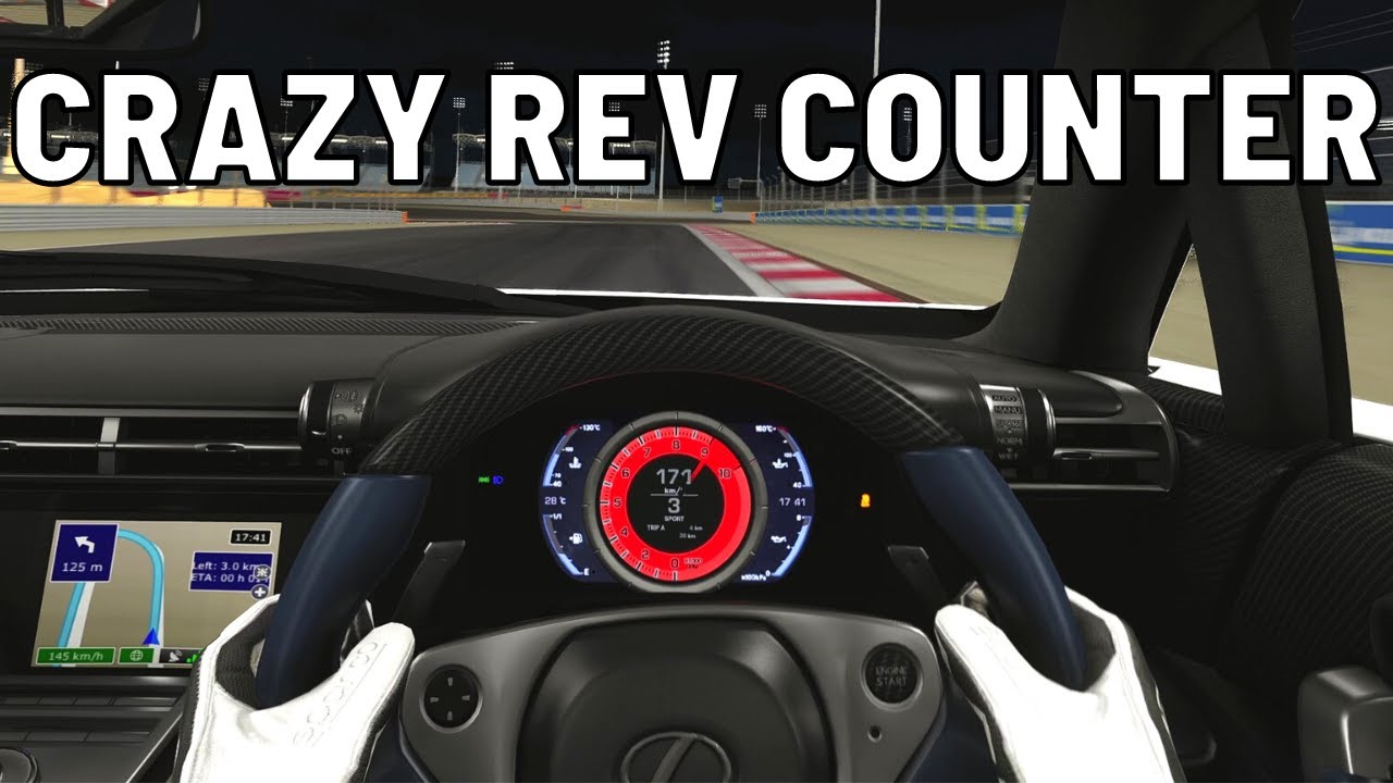 Is This the Coolest Rev Counter in the World??? | Lexus LFA - YouTube